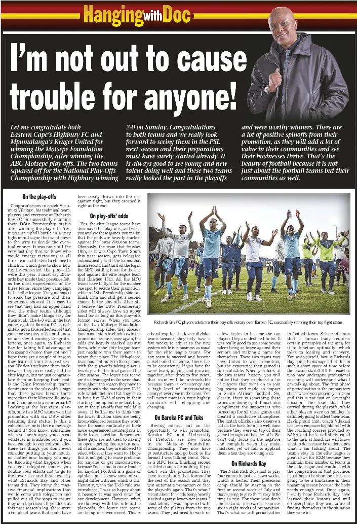 I’m not out to cause trouble for anyone! - PressReader