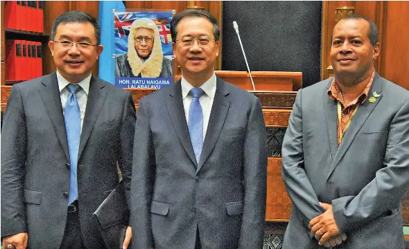 China’s Executive Vice Minister of Foreign Affairs meets the Speaker - PressReader