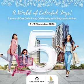 One Galle Face Toasts to Five Years of Hosting People to the Colourful Joys of Life ...