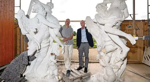Berühmtest­e Skulptur im Großen Garten bekommt letzten Schliff ...