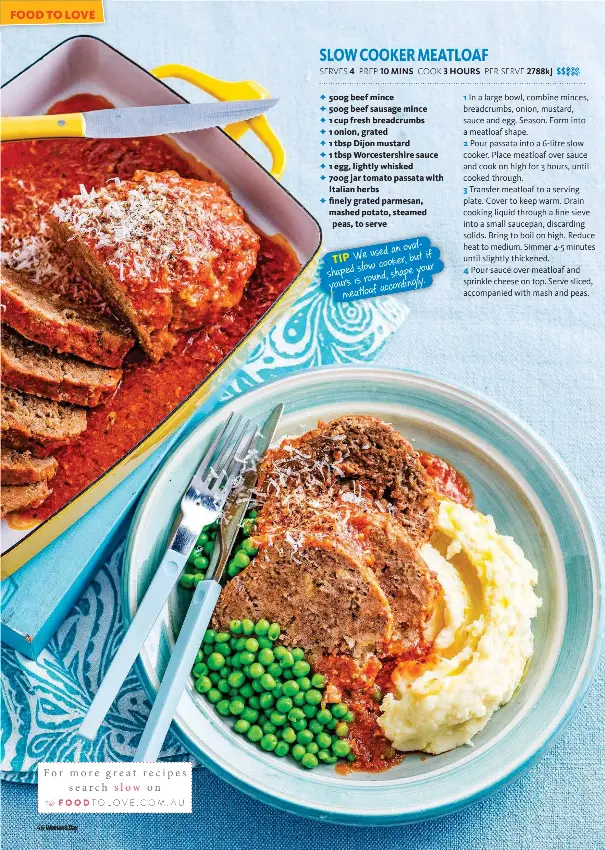 SLOW COOKER MEATLOAF - PressReader