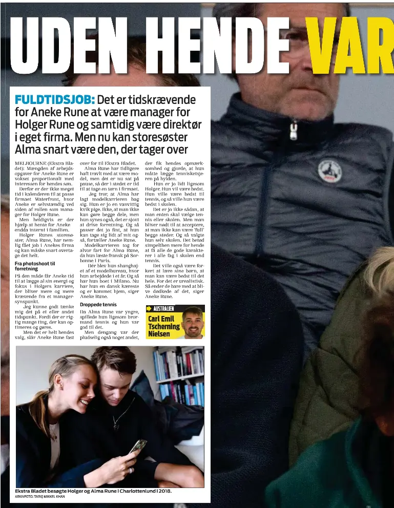 UDEN HENDE VAR HAN INTET - PressReader