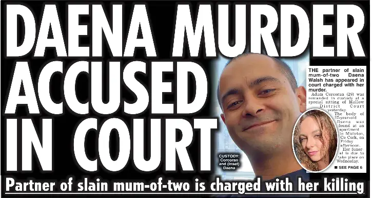 DAENA MURDER ACCUSED IN COURT - PressReader