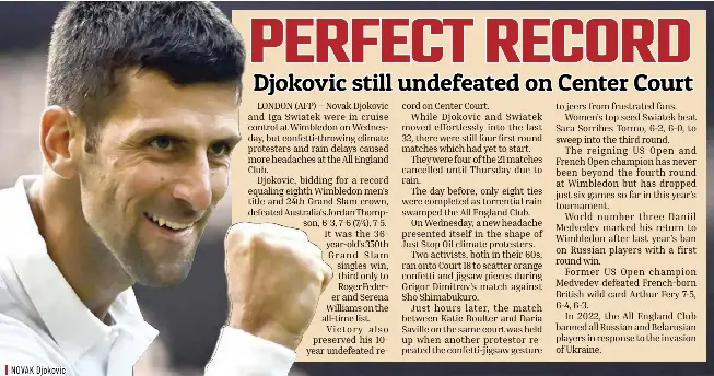 PERFECT record - PressReader