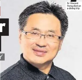 Tributes to doctor who loved to dive - PressReader