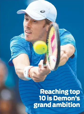 Reaching top 10 is Demon’s grand ambition - PressReader