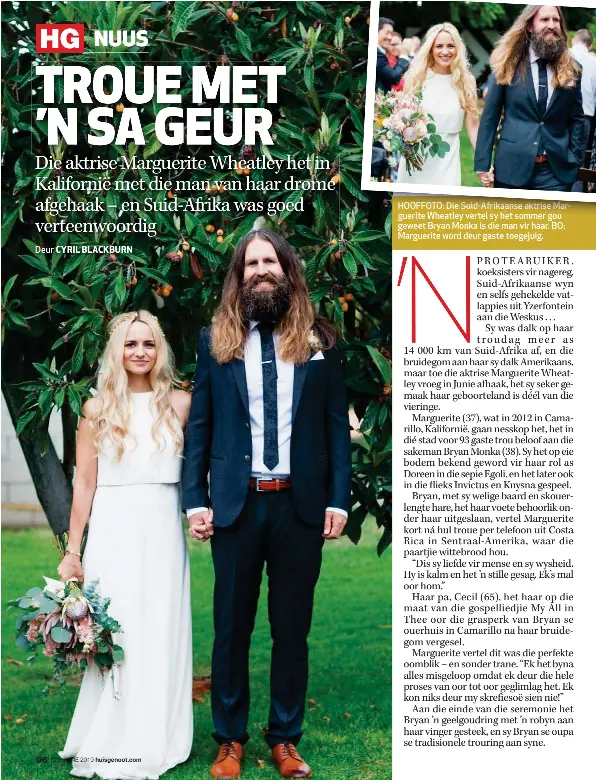 Aktrise se Kalifornie­se droomtroue - PressReader