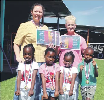 Little Ninja Academy Lim awards Bennie Boekwurm ninjas - PressReader