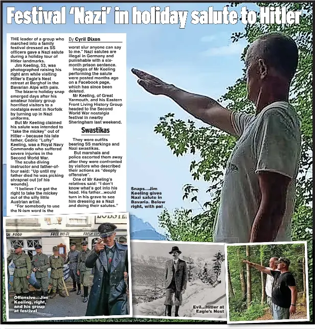 Festival ‘Nazi’ in holiday salute to Hitler - PressReader