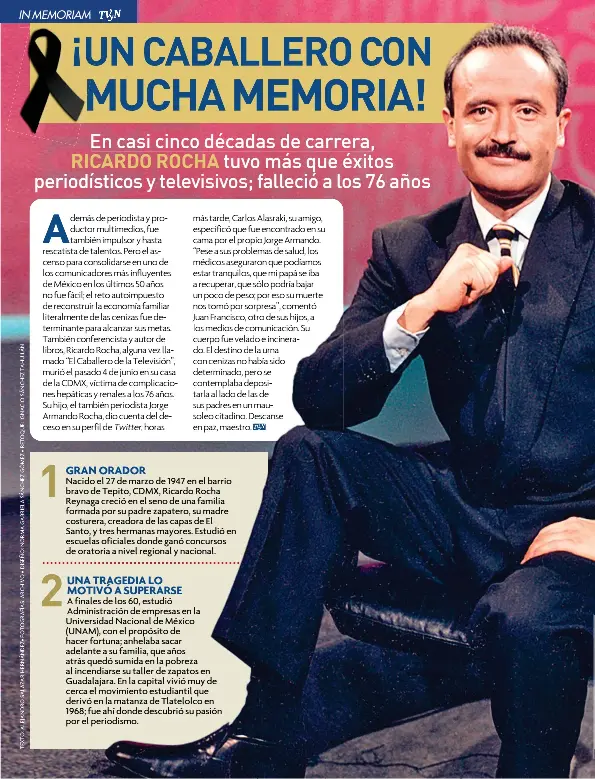 ¡UN CABALLERO CON MUCHA MEMORIA! - PressReader