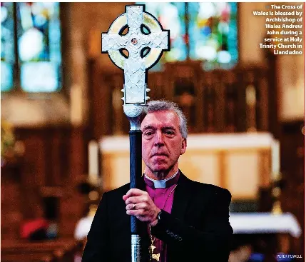 Archbishop blesses cross to be used in King’s coronation - PressReader