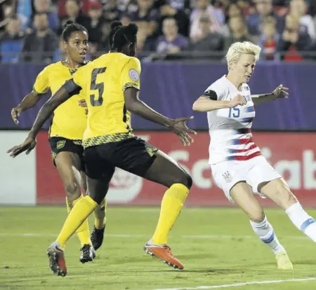 US outclass Reggae Girlz 6-0 - PressReader