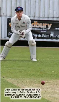 Ockbrook statement with good win over champions - PressReader