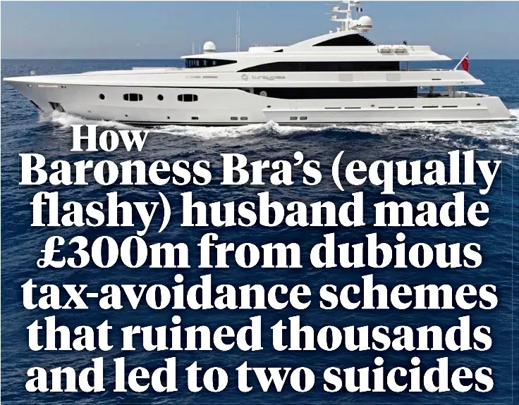 Baroness Bra’s (equally flashy) husband made £300m from dubious tax ...