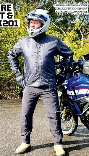 GEAR CHECK: VENTURE HEAT HEATED JACKET & PANTS & KOMINE EK201 HEATED ...