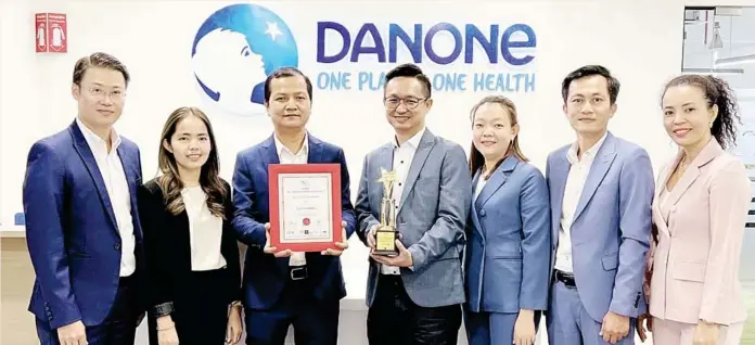 Danone Cambodia celebrates top prize at Asia’s Best Employer Brand ...