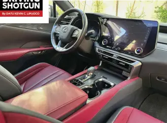 THE LEXUS RX500H F SPORT—FAST & LUXURIOUS - PressReader