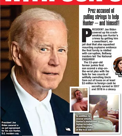 BIDEN DODGES BULLET WITH SON’S PLEA DEAL - PressReader