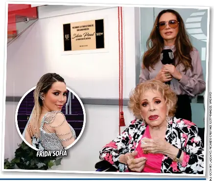 SILVIA PINAL SE COMUNICA EN SECRETO CON FRIDA SOFÍA - PressReader