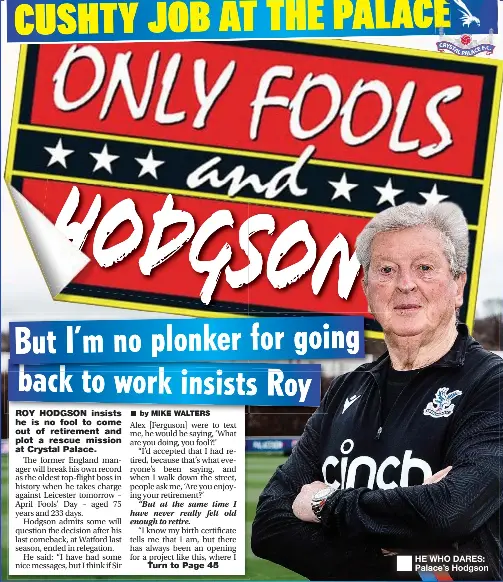 ONLY FOOLS HODGSON - PressReader