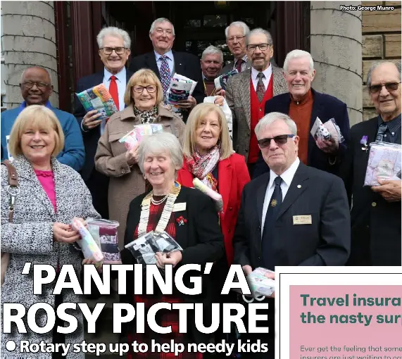‘PANTING’ A ROSY PICTURE Rotary step up to help needy kids - PressReader