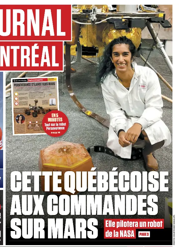 CETTE QUÉBÉCOISE AUX COMMANDES SUR MARS - PressReader