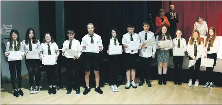 A night to remember for Arran High School students - PressReader