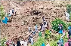 One person left alive out of 1,000 after landslide in Sudanese village - PressReader