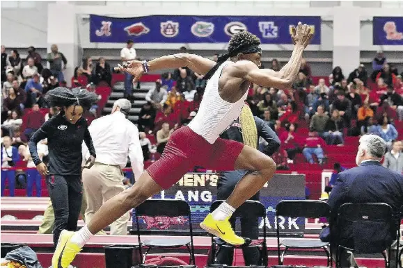 J’can triple jumper Hibbert in personal best effort at indoor meet ...