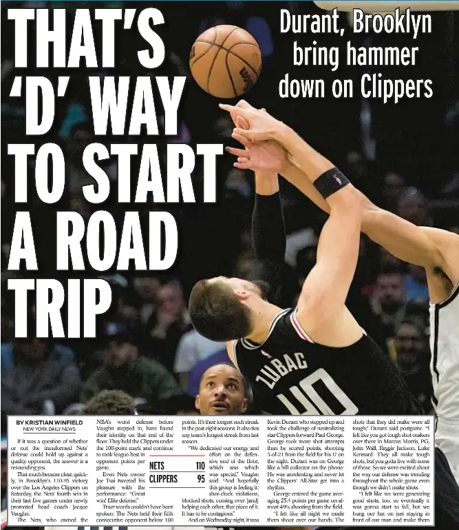 THAT’S ‘D’ WAY TO START A ROAD TRIP - PressReader