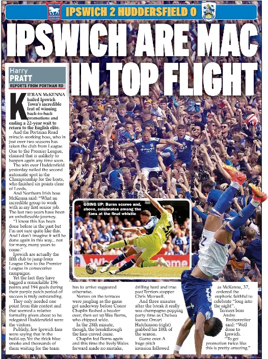 IPSWICH ARE MAC IN TOP FLIGHT - PressReader