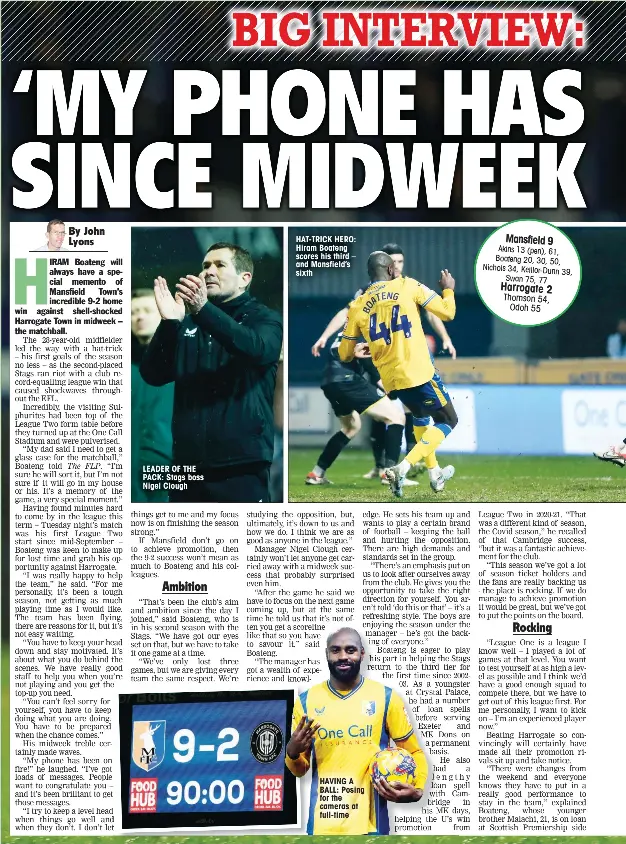 ‘MY PHONE HAS BEEN ON FIRE SINCE MIDWEEK GOAL BLITZ!’ - PressReader