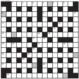 CRYPTIC CROSSWORD WIN £500 - PressReader