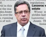 The ‘smallanyan­a’ skeletons Jooste is leaving behind - PressReader