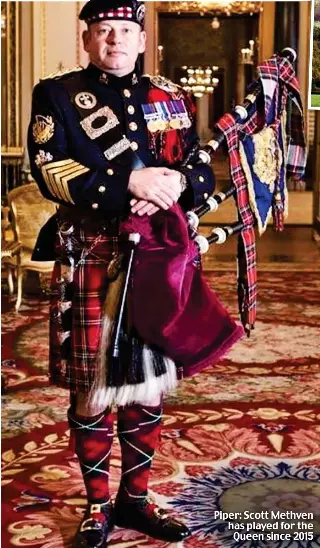 Queen’s piper silenced for the first time in 175 years - PressReader