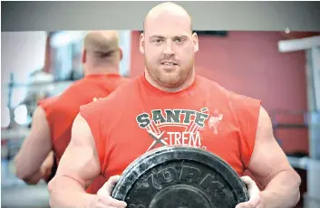 J-F Caron is the strongest man in Canada - PressReader