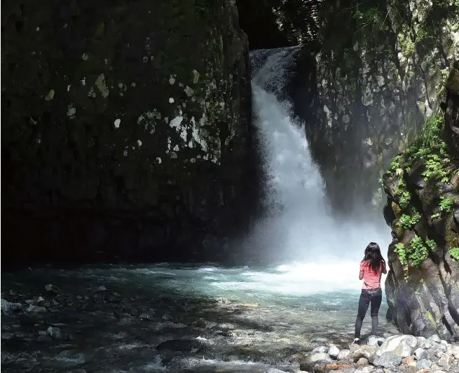 Lava-sculpted waterfall paradise in Gifu - PressReader