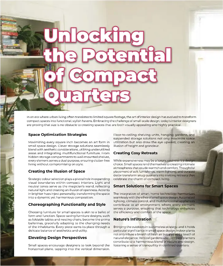 Unlocking the Potential of Compact Quarters - PressReader