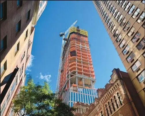 Upper West Side getting its tallest building, pleasing few - PressReader