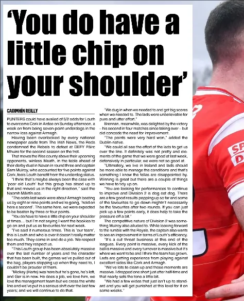‘You do have a little chip on your shoulder’ - PressReader