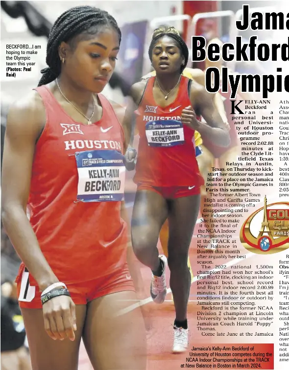 Jamaica’s Beckford eyes Olympic spot - PressReader