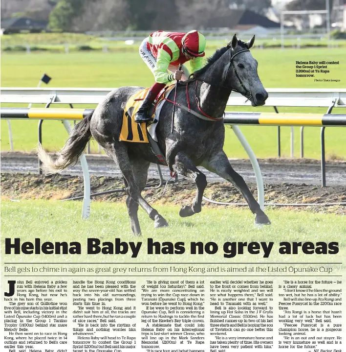 Helena Baby has no grey areas - PressReader