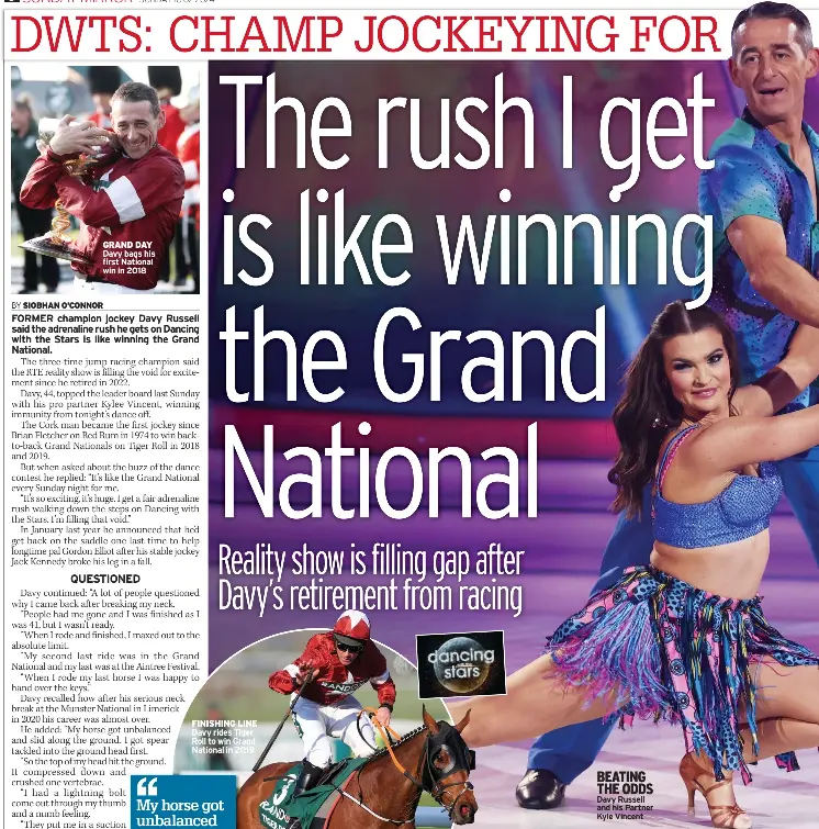 The rush I get is like winning the Grand National - PressReader