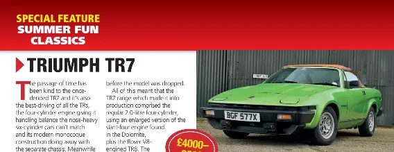 TRIUMPH TR7 - PressReader