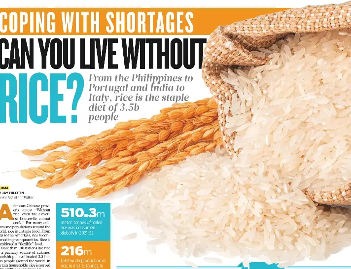 CAN YOU LIVE WITHOUT RICE? - PressReader