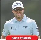 CONNERS IN CONTENTION WITH BLAZING FINISH - PressReader