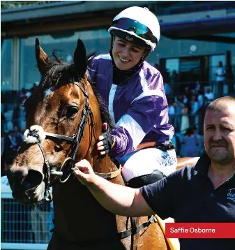 SAFFIE: TO THE SADDLE BORNE - PressReader