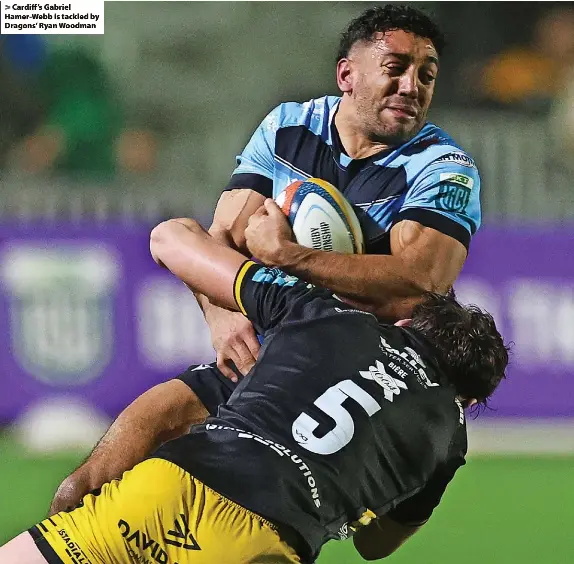 Cardiff hit back to extend their dominance over the Dragons - PressReader