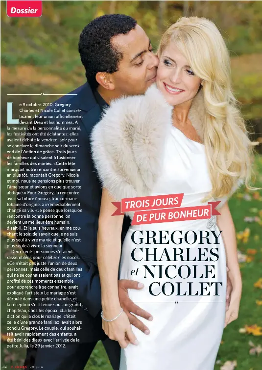 GREGORY CHARLES et NICOLE COLLET - PressReader