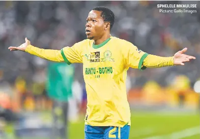 Mkhulise shows his versatilit­y - PressReader